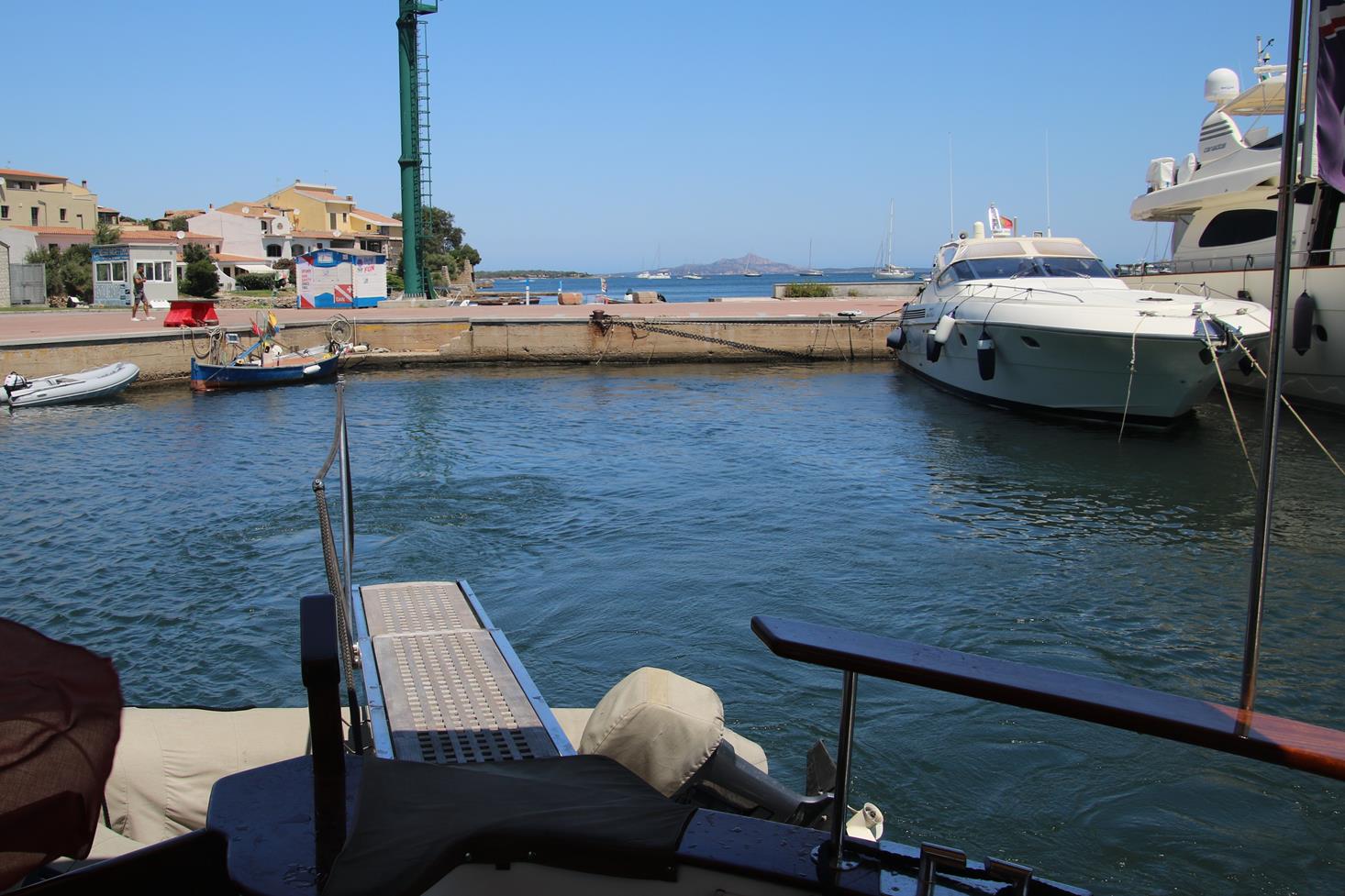 2019-07-31 Sardamar Marina, Cannigione to Cala Portese, Isla Caprera ...
